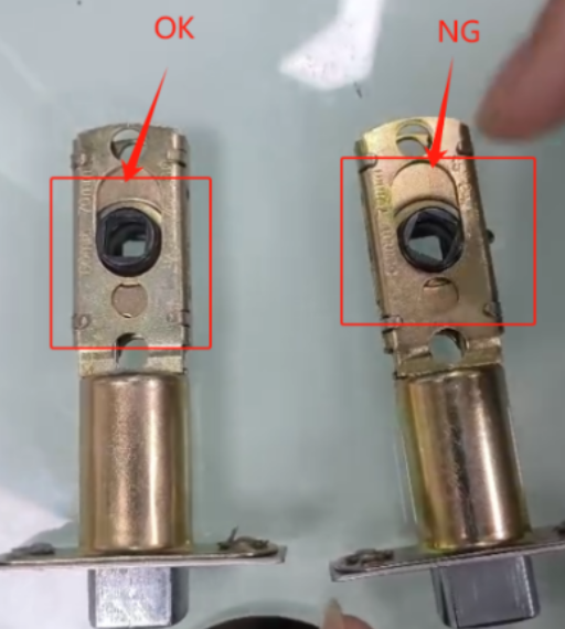 What should I do if the internal mechanical structure of the door ...
